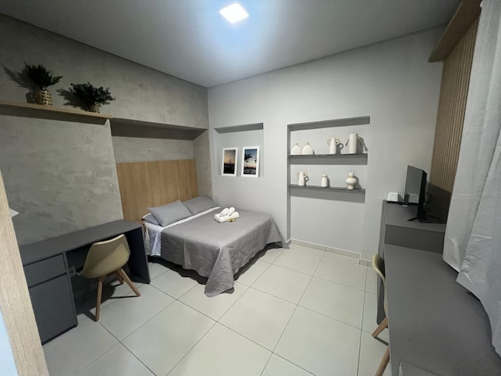 Apartamento Central, 15 Metros Do Calçadão. N 1 - Ponta Grossa