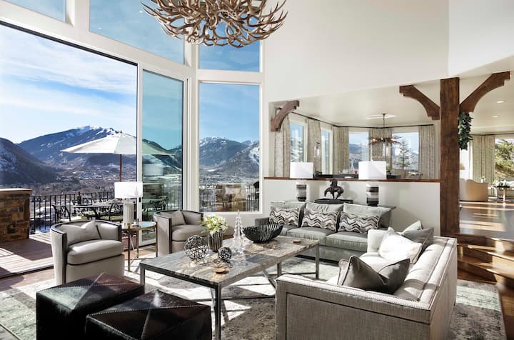 Ideally Set On Red Mountain W/ Best View In Aspen - Aspen, CO