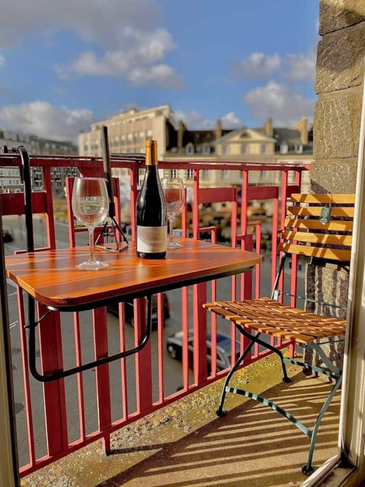 Le Cocon Briochin, Grand Appartement Au Cœur De Sb - Saint-Brieuc