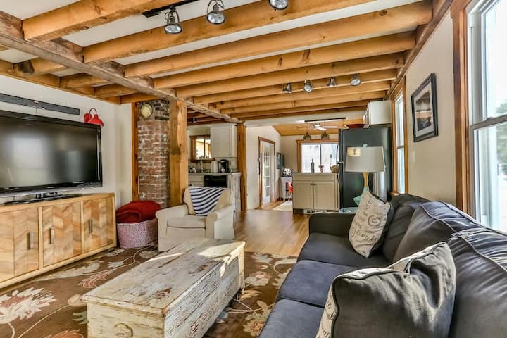 Majestic Mountain Retreat W/fire Pit Facing Mtn - ハンター, NY