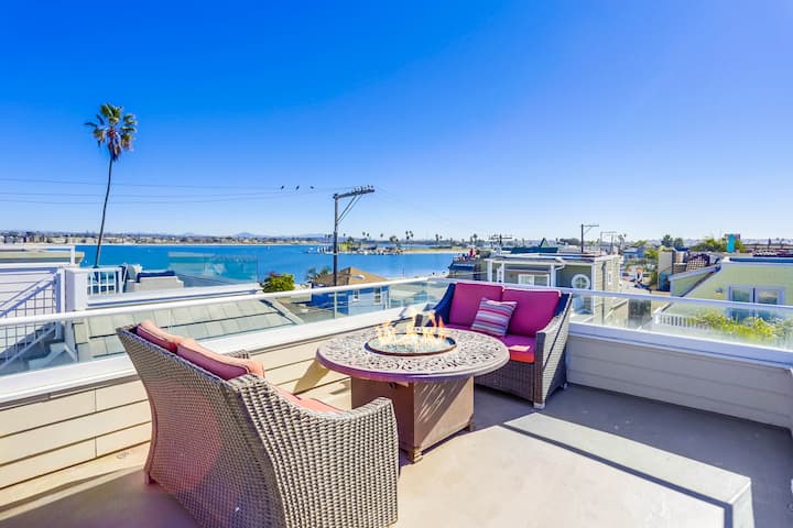 Cape-cod House * 3 Levels+sky Deck * Beach+bay Views * Dog Ok - San Diego