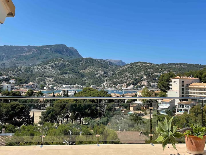 Idyllic 6 Bed Villa, Stunning Sea View & Salt Pool - Sóller