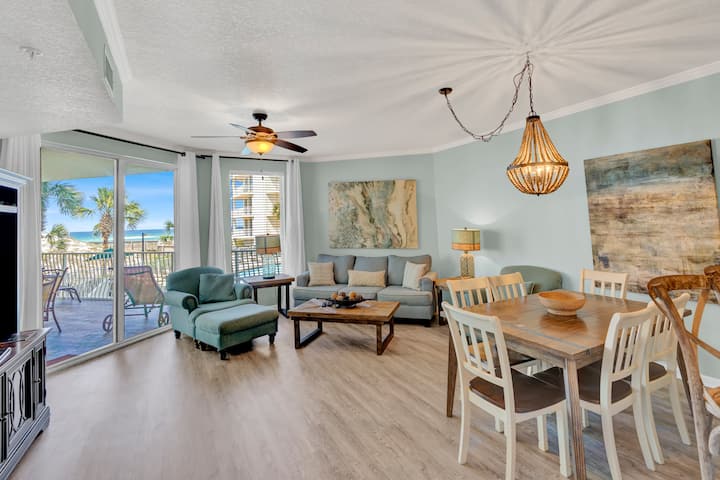 Dunes Of Seagrove 106a | Renovated Gulf-front - Deer Lake State Park, Santa Rosa Beach
