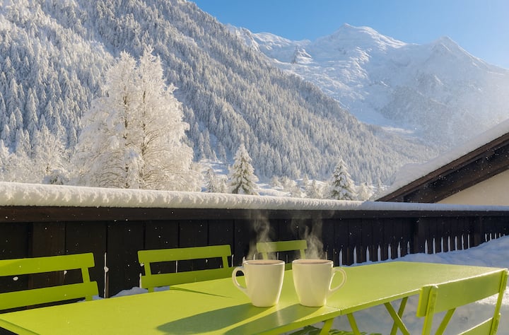 En Plein Cœur De Chamonix Duplex Vue Mont-blanc - Chamonix-Mont-Blanc