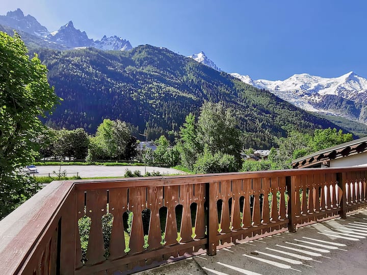 Appt Vue Mont Blanc En Plein Cœur De Chamonix - Chamonix