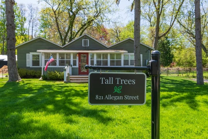 Saugatuck's Tall Trees: 3br Charm Awaits! - Saugatuck, MI