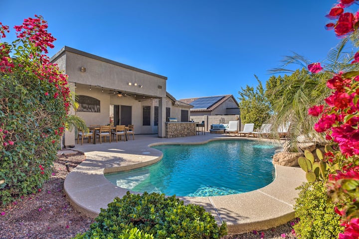 Estrella Oasis W/ Private Pool & Gas Fire Pit! - Goodyear, AZ