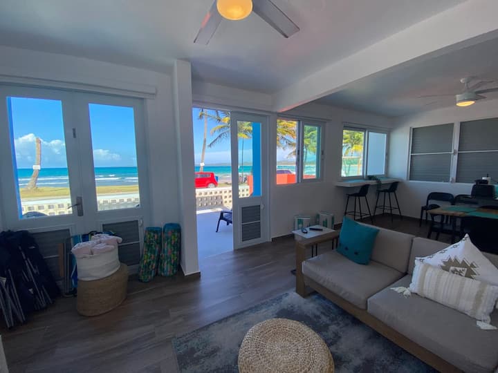 Beach Front 3 Bedroom Paradise - Luquillo