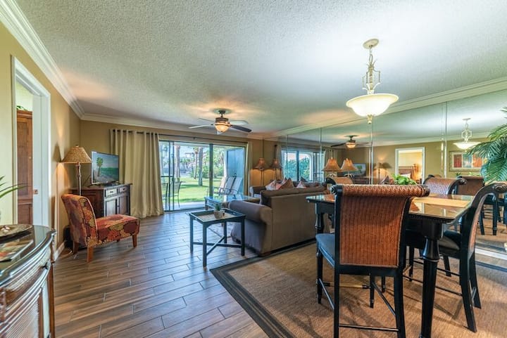 Lost Shaker Of Salt-edgewater Villa 2708-1st Floor-3 Br-pool & Tennis! Stay Salty! - Panama City Beach