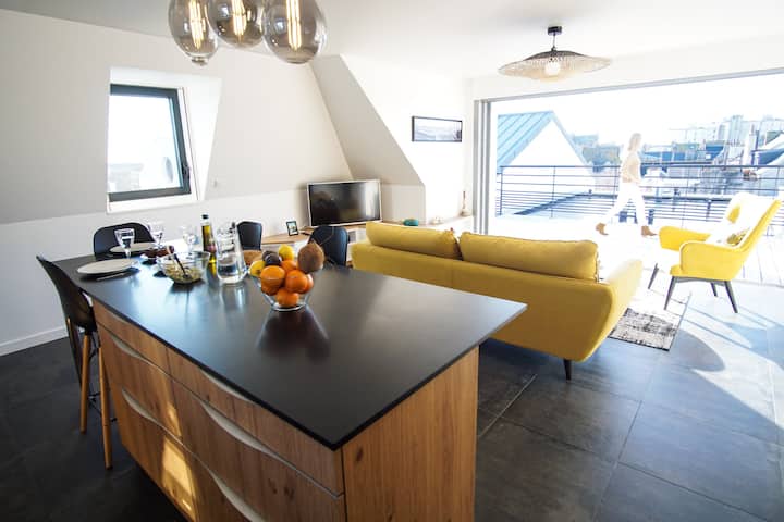 -Le Roof- Sublime Rooftop Concarneau Hyper Centre - Concarneau