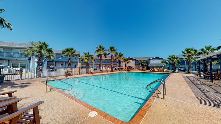 Siv11 Shared Pool, Walking Path To Beach - Port Aransas, TX