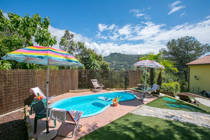 Villa Monte Enrico - Pool And Whirlpool - Menton