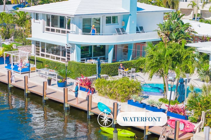 Secluded Waterfront | Heated Pool | Saltaire Key - Fort Lauderdale