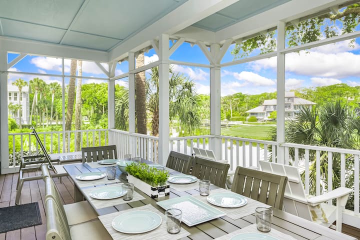 20 Atlantic Beach: Community Pool, Golf & Lagoon Views, Beach Gear/bike Credit - Folly Beach, SC