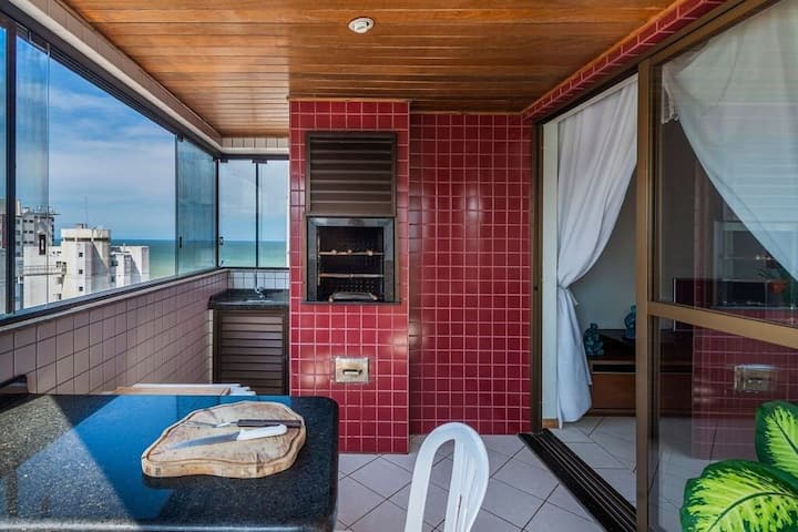 Cltw202 - Apê Quadra Mar Com Churasqueira, 2 Vagas - Balneário Camboriú