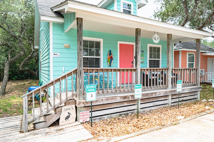 Perfect Family Fun  | Pool, King Bed+bbq+sleeps 6 - Goose Island State Park, Rockport