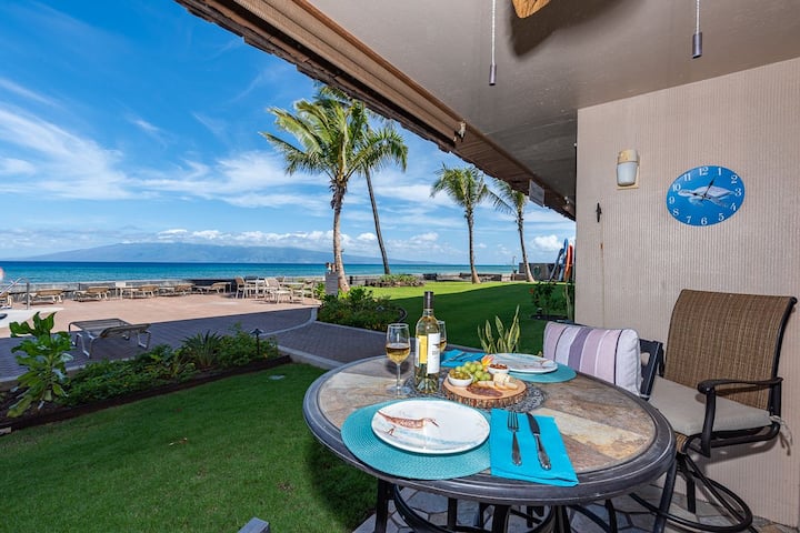 Discounted Rates! 109 Beautiful Oceanfront 1 - Honokōwai Beach Park