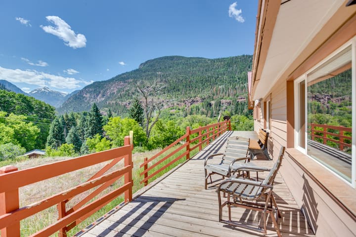 Beautiful Ouray Home W/ Patio - 3 Mi To Downtown! - Ouray, CO