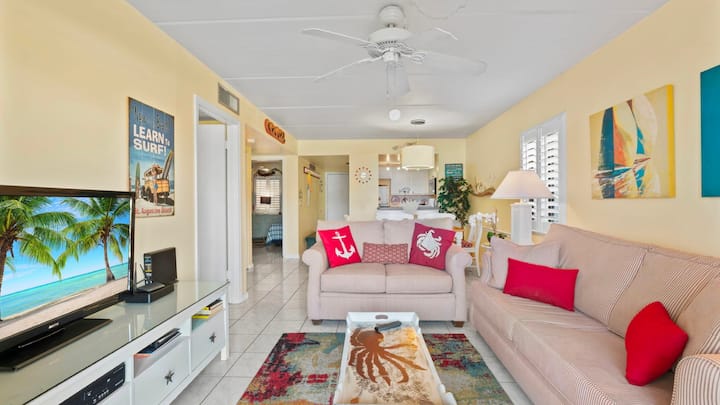 Poolside Condo  Steps To Beach, Free Activities, - St. Augustine Beach, FL