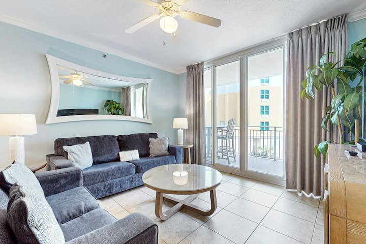 3rd Floor Bright, Welcoming Condo At Waterscape Waterfall, Lazy River - Fort Walton Beach, FL