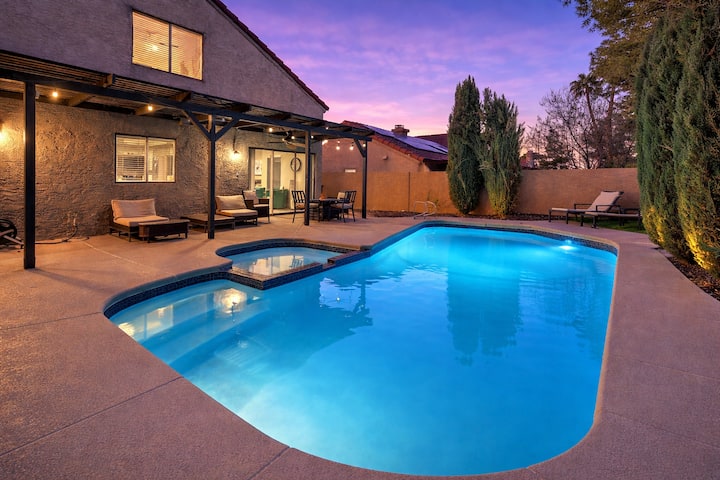 Vegas Heated Pool+spa Oasis, 15 Min To Strip - Henderson, NV