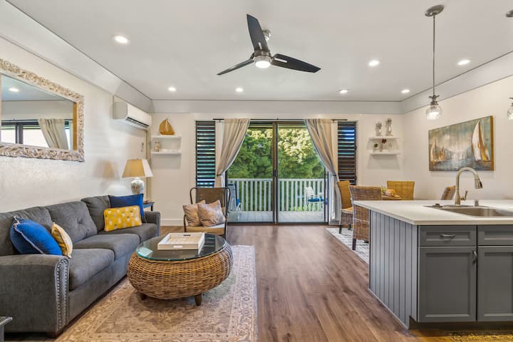 Kiahuna 1br 1ba Condo Remodeled A/c, Athletic Club - Kauai, HI