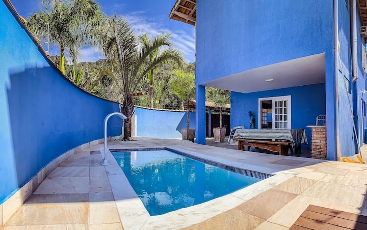 Sobrado Nas Toninhas Com Ar E Churraqueira - Ubatuba