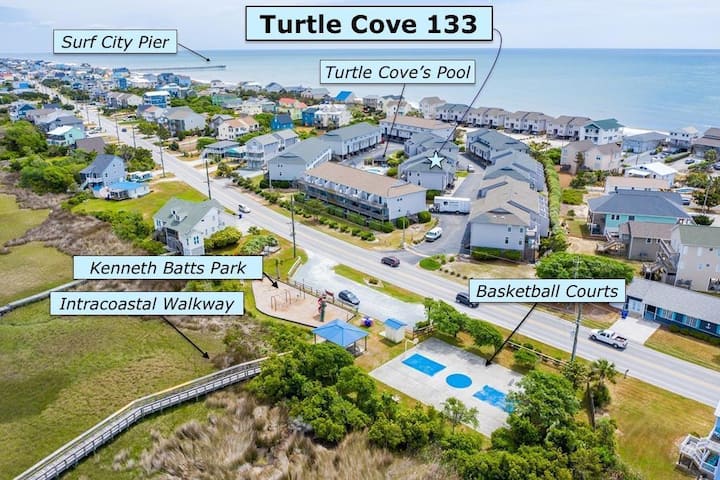 Turtle Cove 133 | Surf City, Nc | Community Pool & - Surf City, NC