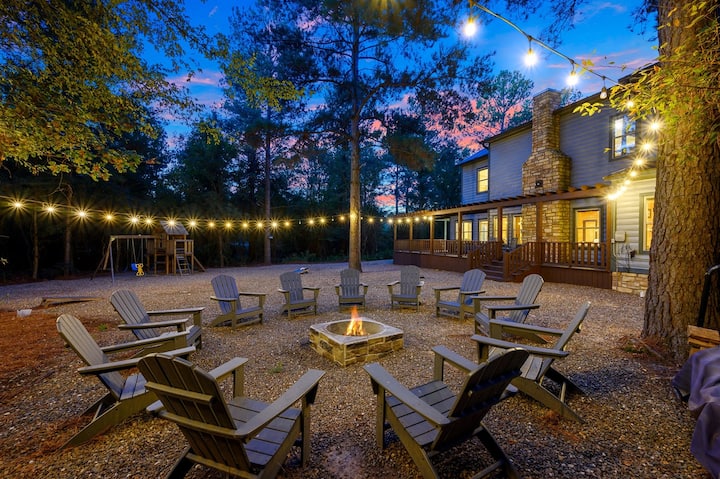 5bed/6ba/sleeps 20 - Separate Game And Bunk Rooms - Broken Bow, OK