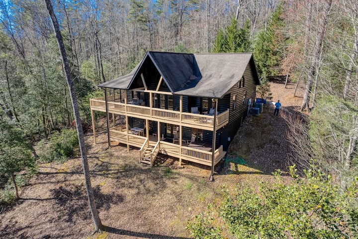 Piece Of Paradise~hot Tub~pool Table~2 King Master - Blue Ridge, GA
