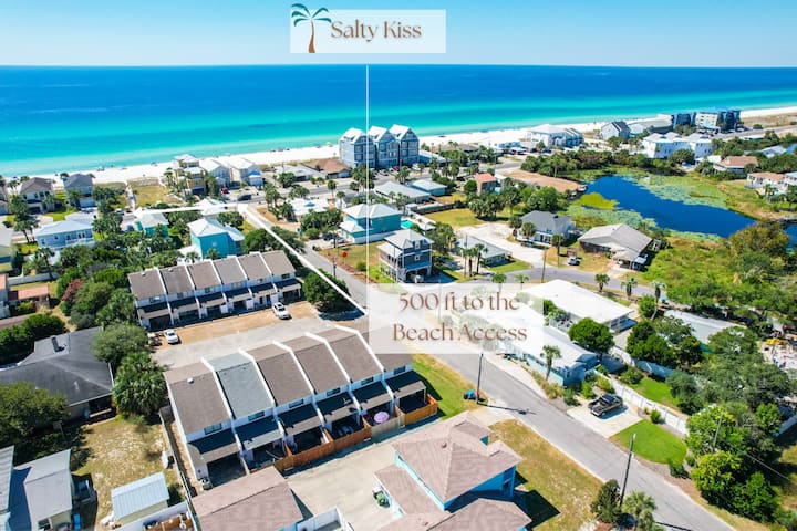 "Salty Kiss" | Sleeps 5 Guests |500ft To The Beach - Camp Helen State Park, Panama City Beach