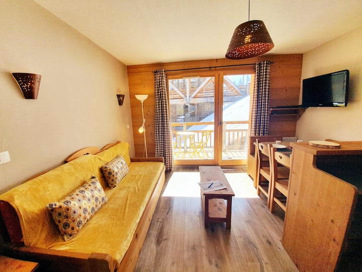 Appartement Cosy 2 Pièces - Les Chalets Des Renne - Risoul