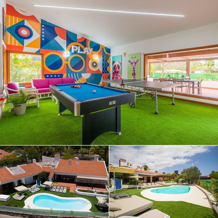 Casa Gran Canaria - Private Heated Pool, Games Roo - Gran Canaria