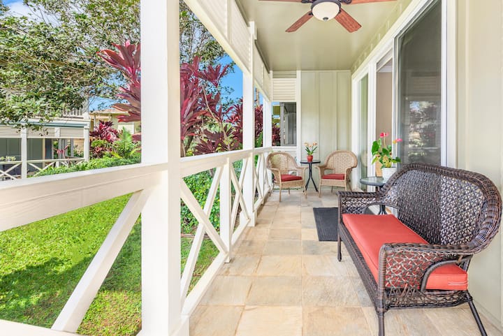 Nihilani Family Condo 3a, Townhome Style 2-car Garage, Bonus Den - Kauai, HI