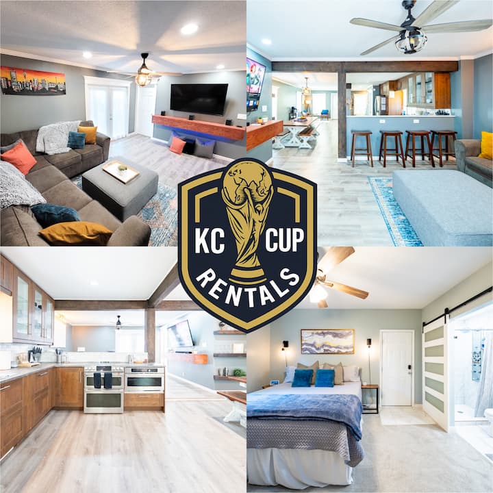 Beautifully Updated West Plaza Home W/ 2cal Kings! - Kansas City, KS