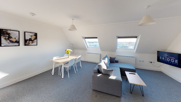 K Suites - Modern 2 Bed Apt W/ Free Parking - Lowestoft