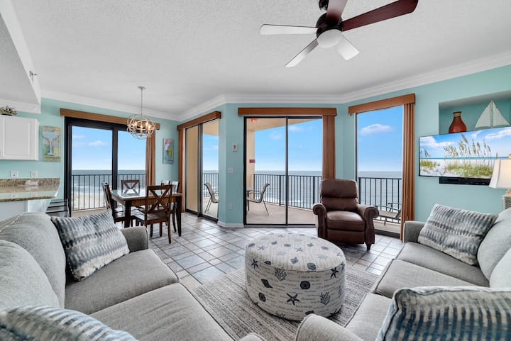 Gulf Front | Sleeps 10 | 3br/2ba | Pv 1117 | Optional Reserved Covered Parking - Alabama