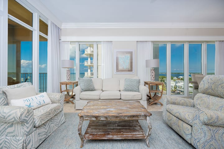 ¡El Nuevo Gulf Shores Phoenix! 3 Habitaciones, 3 Baños * Frente Al Mar!* * - Alabama