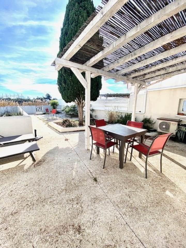 Maison, Jardinet, Terrasse, Parking Privée, Climat - Saintes-Maries-de-la-Mer