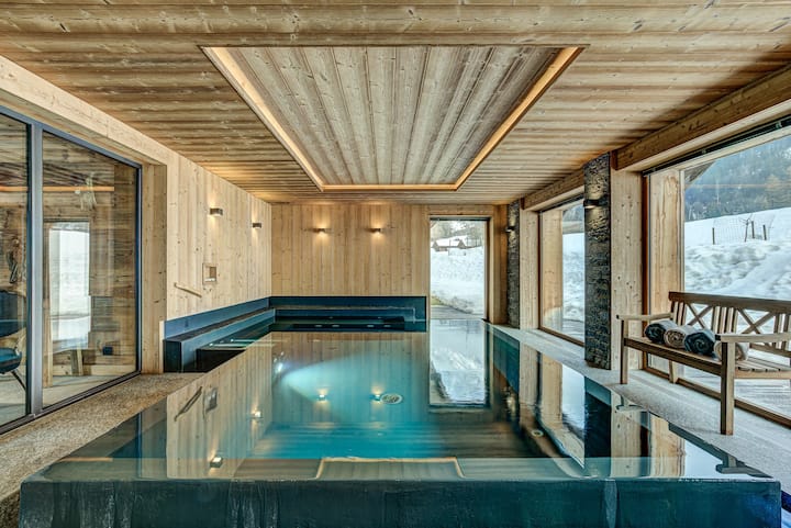 Chalet Arandellys - Luxury Chalet For 18 - Swimming Pool And Sauna - Chamonix-Mont-Blanc