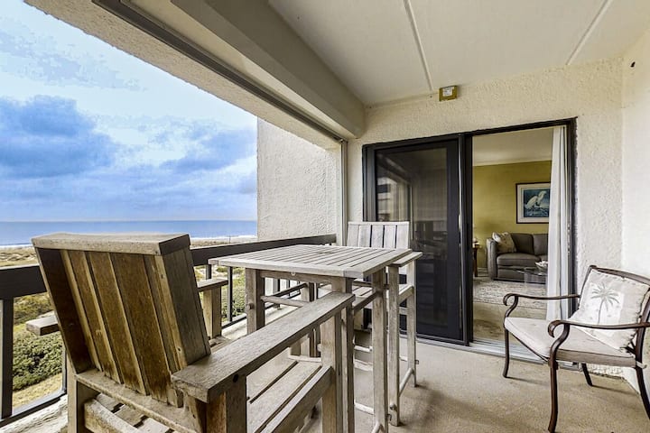 Oceanfront 3rd-floor 1br | Pool |Tennis | W/d - Amelia Island, FL