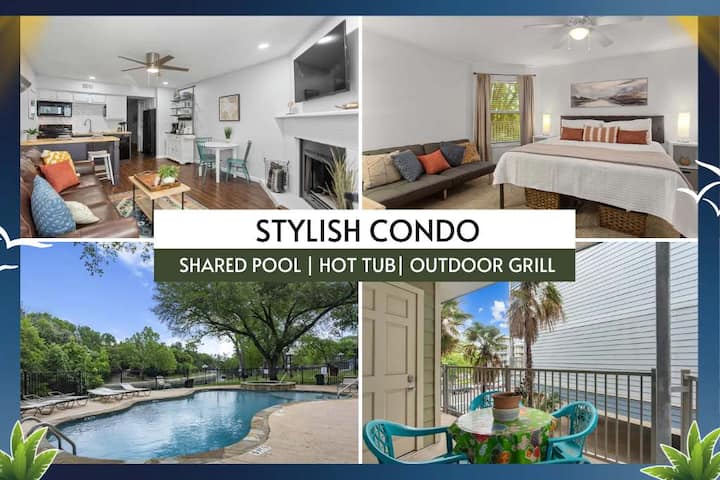 Shared Heated Pool + Hot Tub | Close To Downtown! - New Braunfels, TX