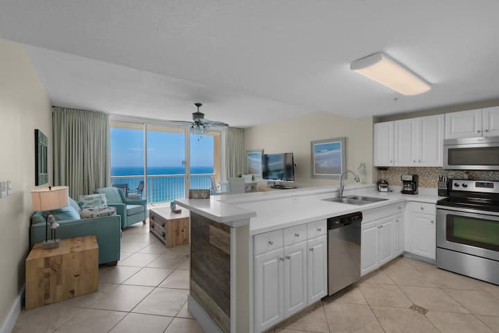 Condominio Frente Al Mar! Abierto 9 / 7-14! ¡Duerme Hasta 6! - Panama City Beach, FL