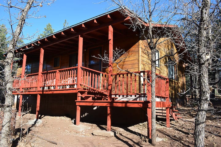 Whispering Pines - Cabin *9 (2 Bedroom) - Cabins for Rent in Pinetop ...