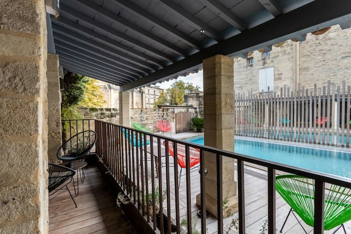 Suite Family Deluxe 35 M² Avec Terrasse - Uzès