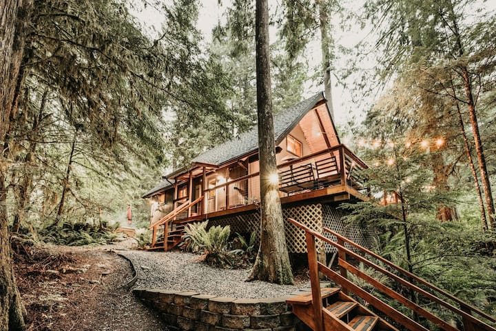 Snowline Cabin #98 - Hot Tub - Wi-fi - Cozy! - Glacier, WA