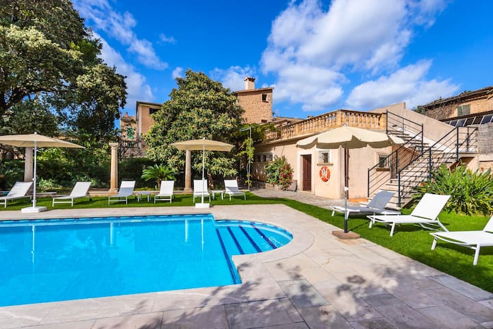 Ca Na Pati - Großes Haus In Soller Mit Privatem Pool Und Garten. - Sóller