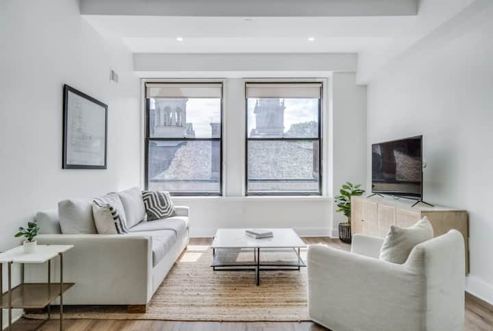Sosuite | 2br Apt W Park View, W/d, Gym, Lounge - Philadelphia, PA
