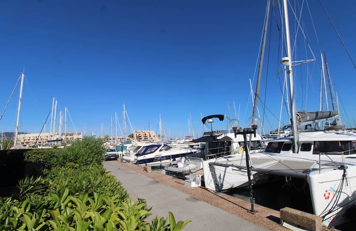 Superbe T2 Cabine - Résidence Les 2 Voiles Aux Mar - Grimaud