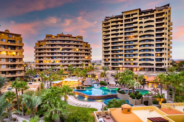 Luxury 2br Beach Views Tennis Swim-up Bar A205 - Baja California